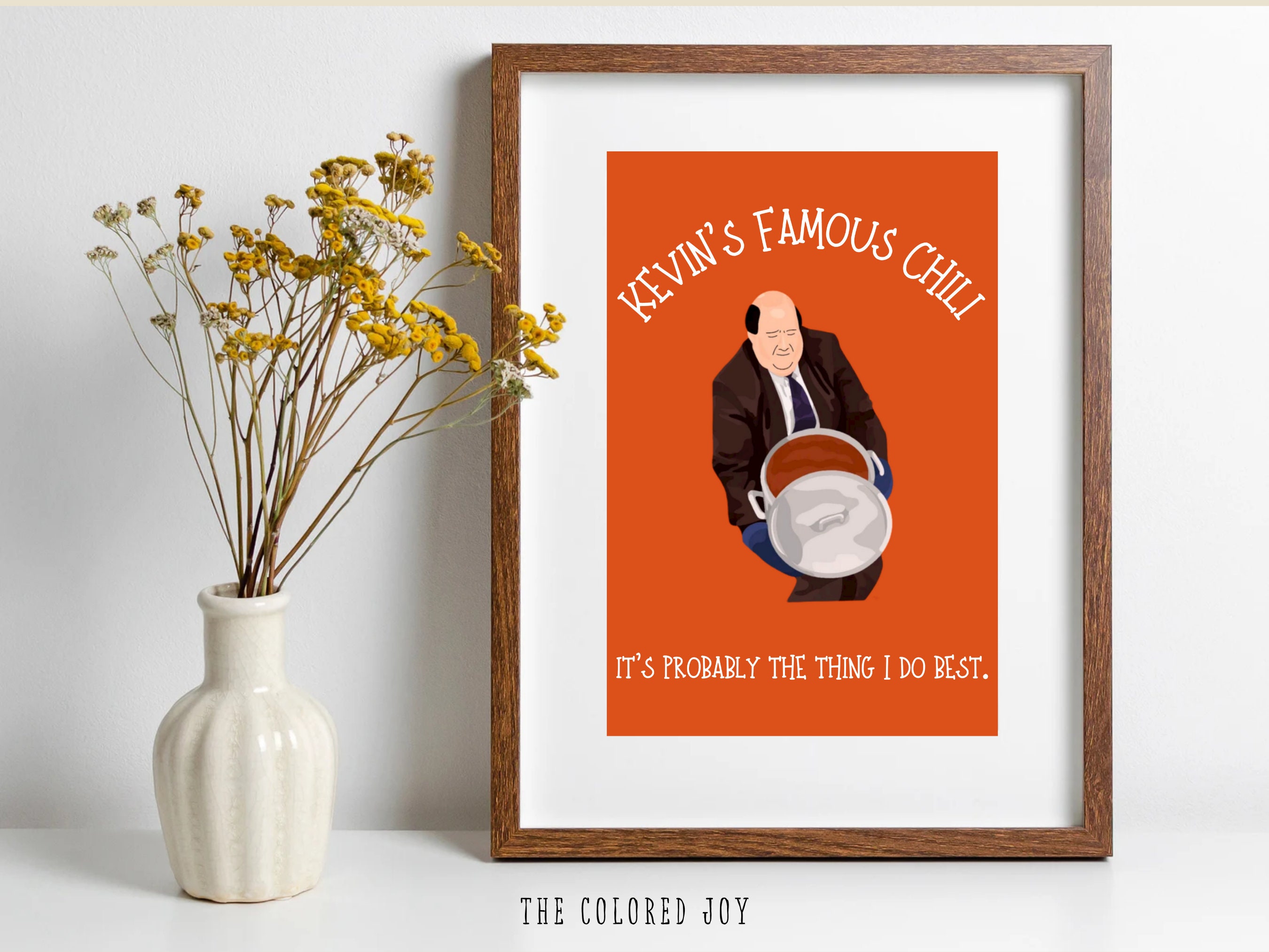 Kevin's Famous Chili - the Office TV Show Art Print (digital Download ...