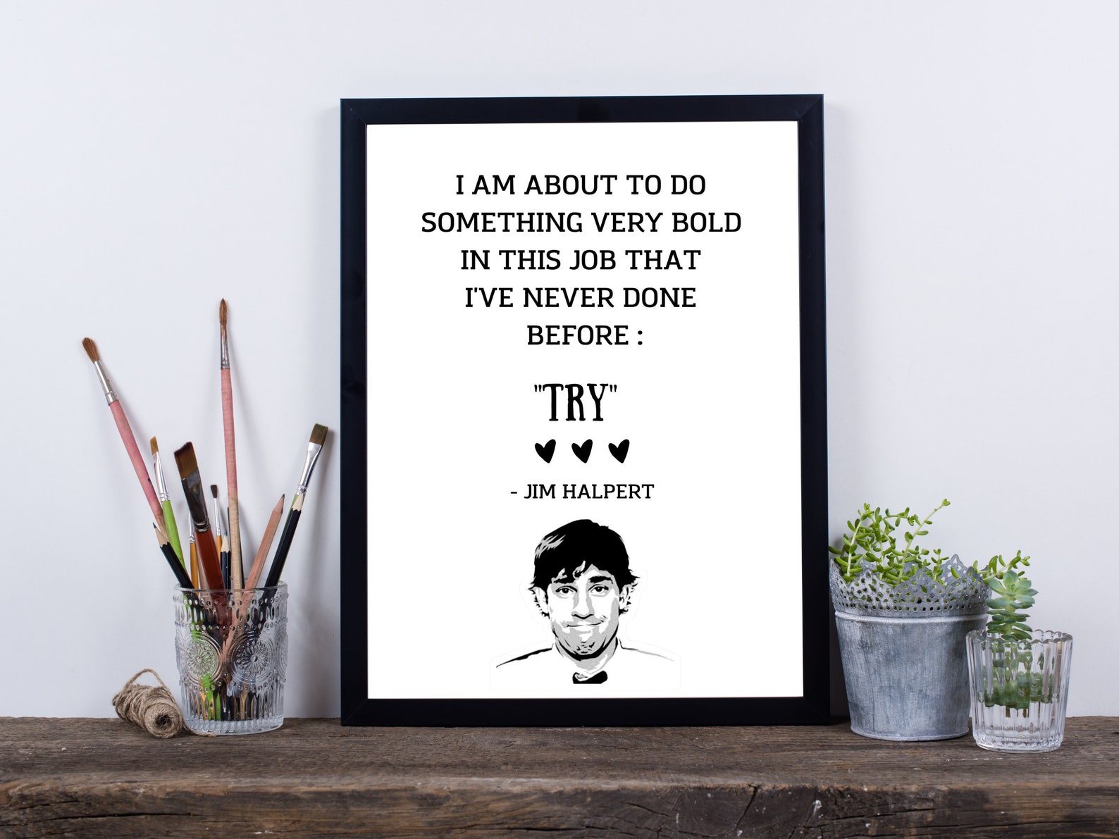 Jim Halpert Quotes / the Office TV Show Printable/ the Office - Etsy