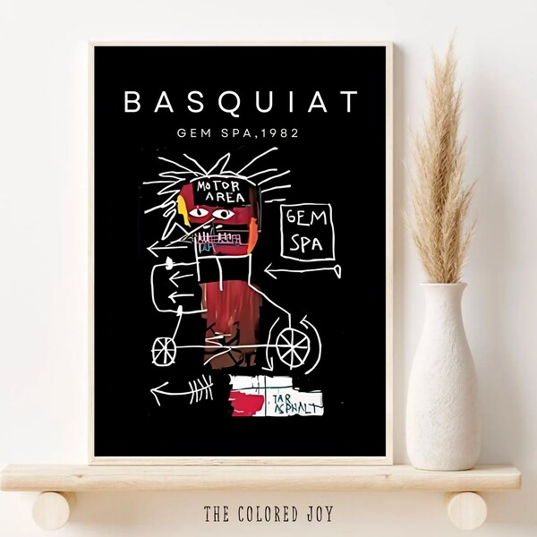Basquiat Poster - Etsy