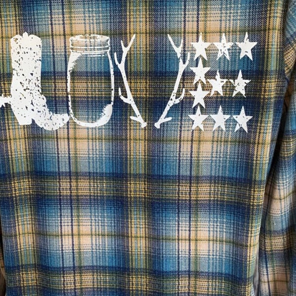 Love Flannel - Etsy