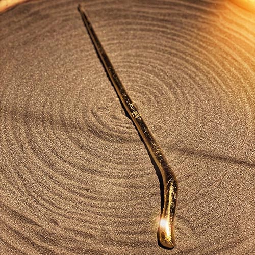 Golden Wand, Golden, Wand, Lemuria, Harry Potter Wand, Magic Wand, Wand ...