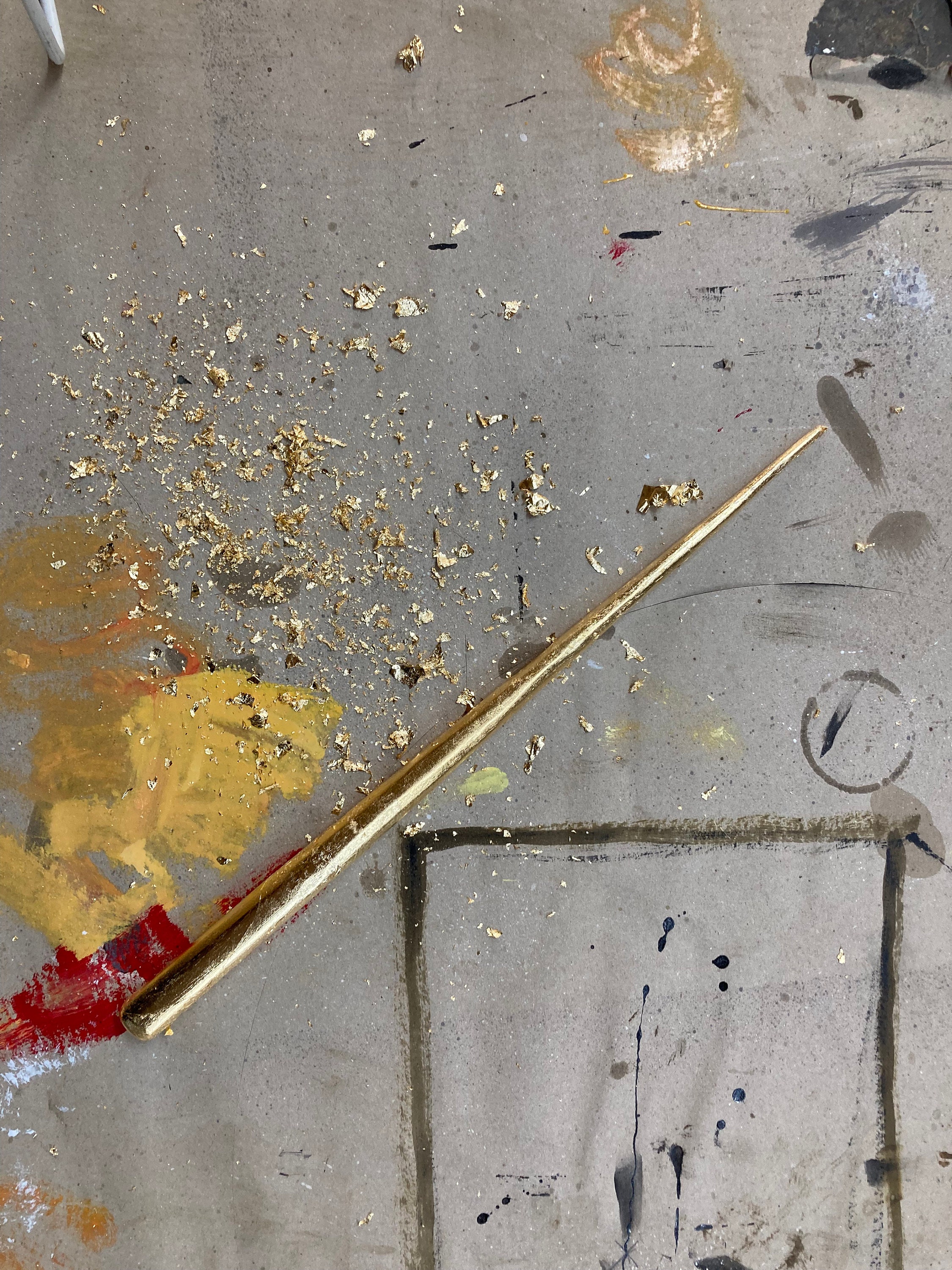 Golden Wand, Golden, Wand, Lemuria, Harry Potter Wand, Magic Wand, Wand ...