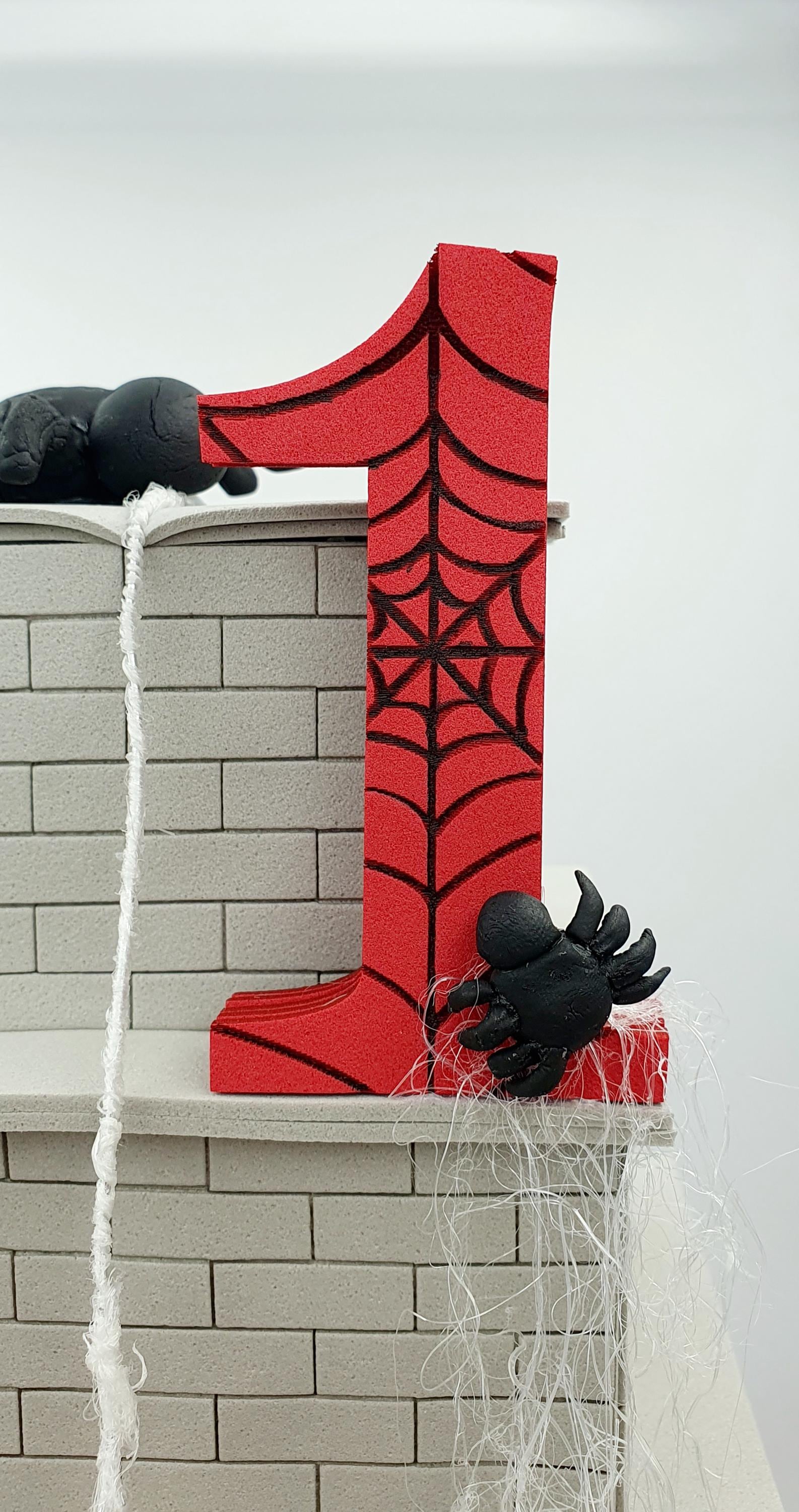 3-tier Fake Spiderman/spiderman Birthday Cake in Eva Rubber. Spiderman ...