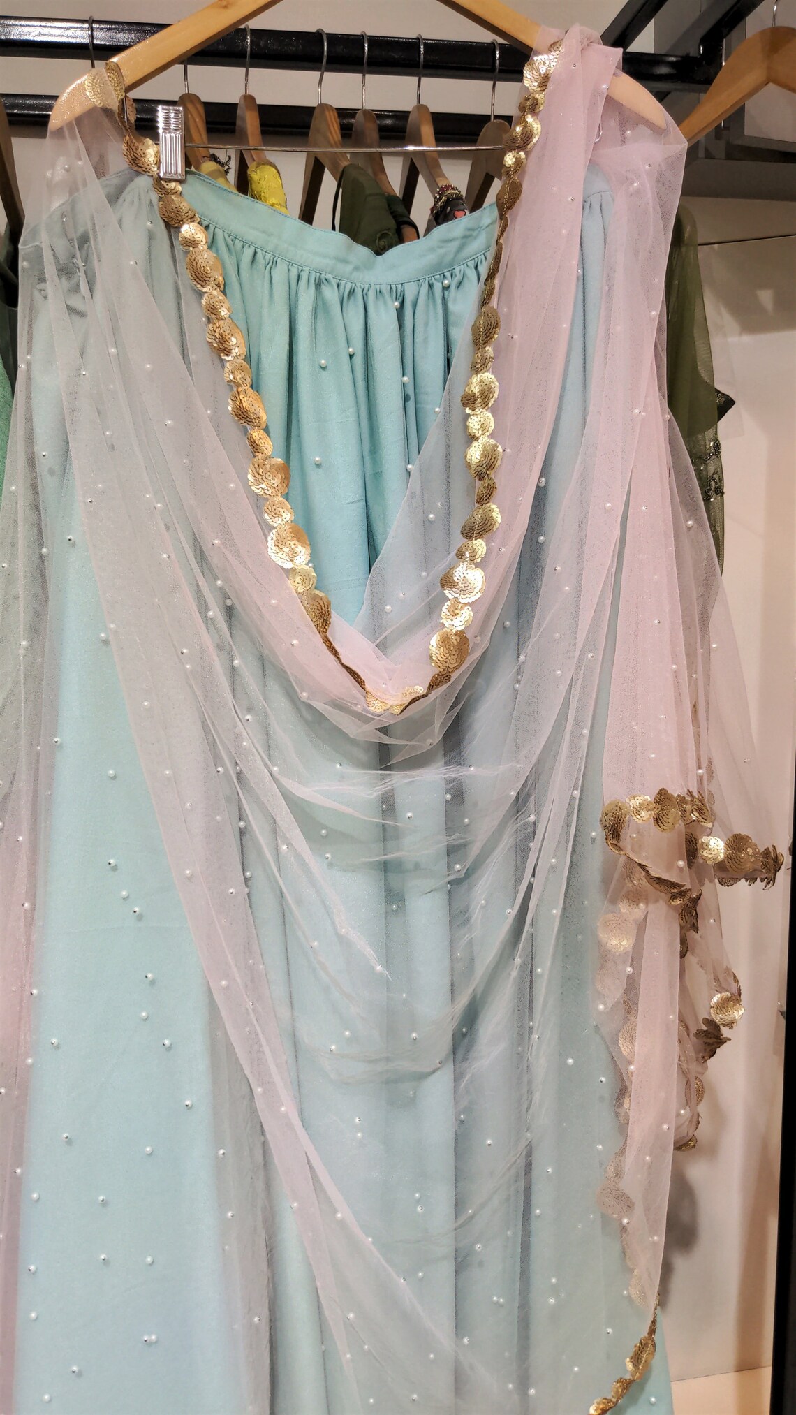 Pastel Lehenga Set/ Pastel Color Lehenga/ Indian Lehenga Set/ - Etsy
