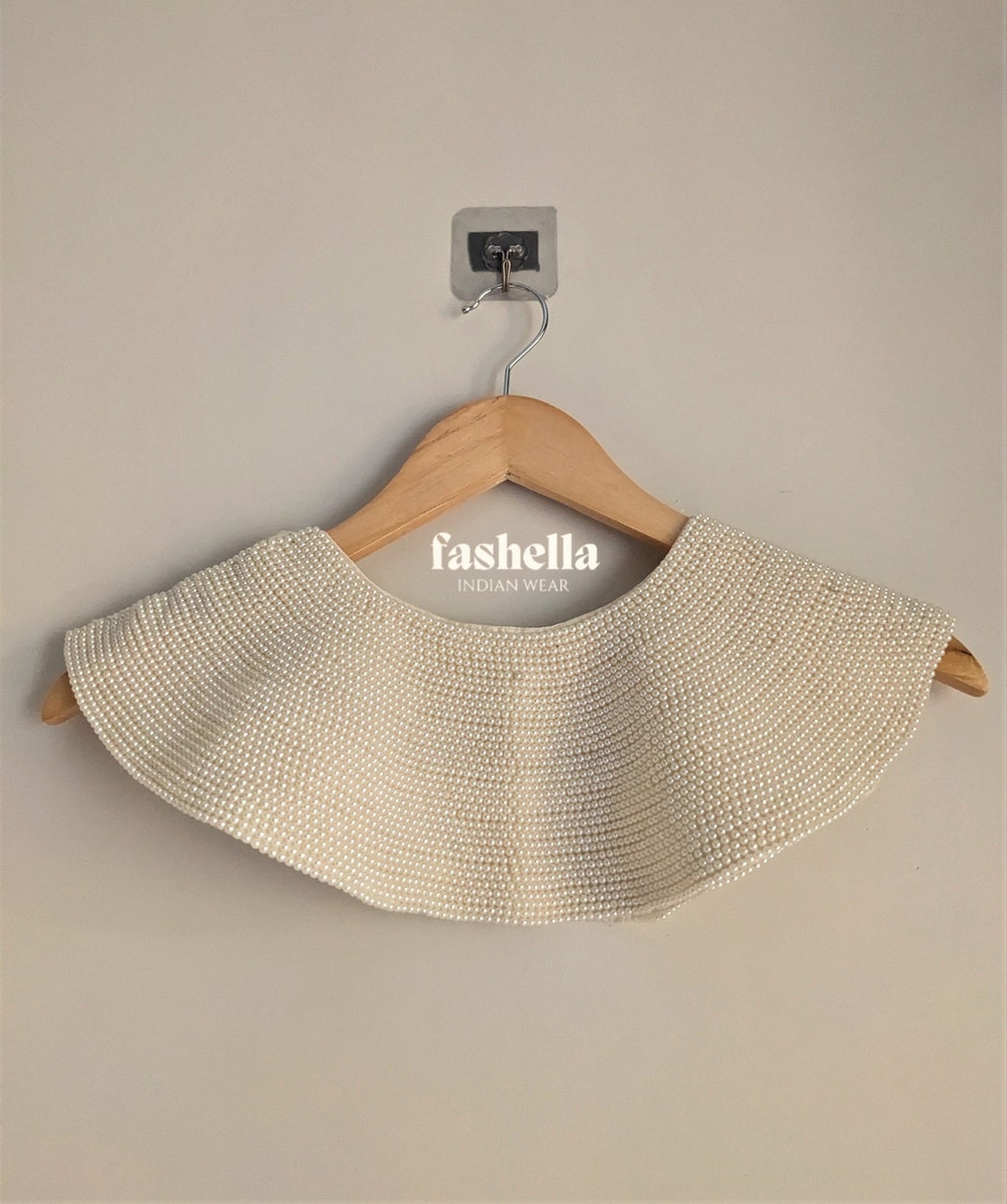 Ivory Pearl Cape: Statement Neckpiece, Pearl Shoulder Top - Etsy