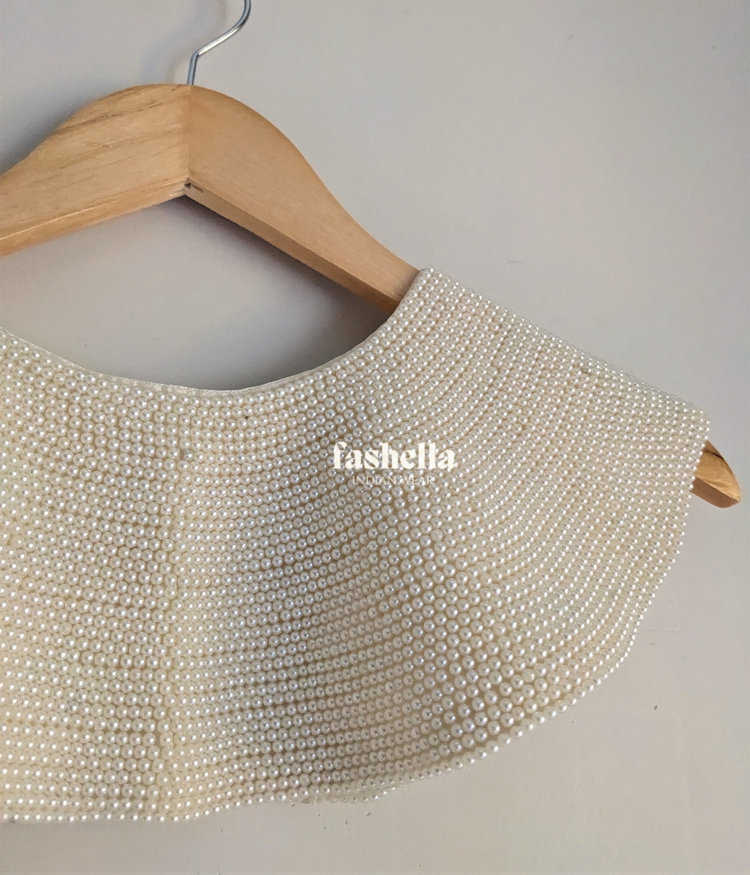 Ivory Pearl Cape/ Statement Neckpiece/ Shoulder Cape/ Pearl - Etsy