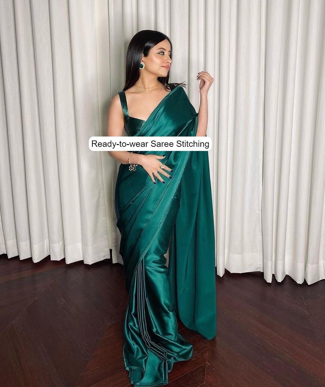 Saree Stitching/ Ready to Wear Sari/ Sari Stitching/ Sari Stitching ...