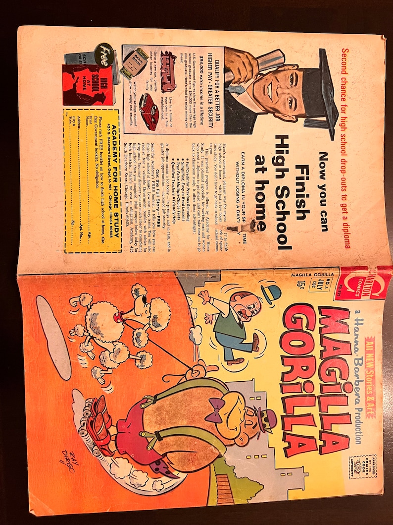 Magilla Gorilla Vol.2, No.5, July 1971 (very Good Condition) - Etsy
