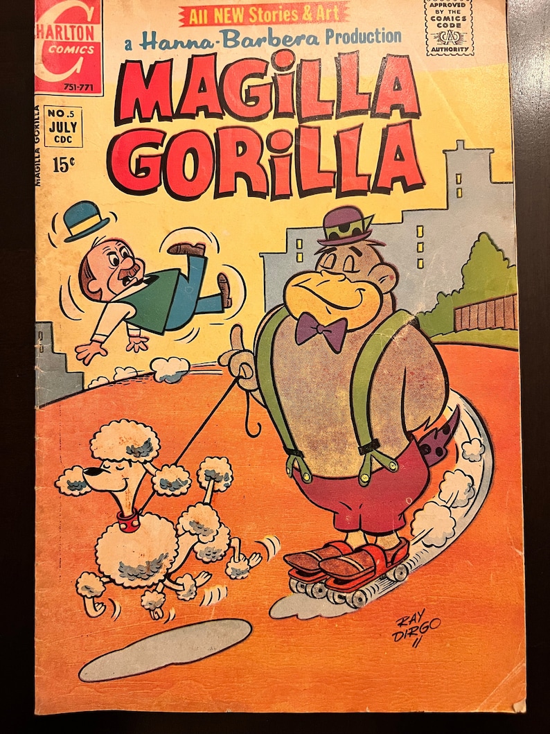 Magilla Gorilla Vol.2, No.5, July 1971 (very Good Condition) - Etsy