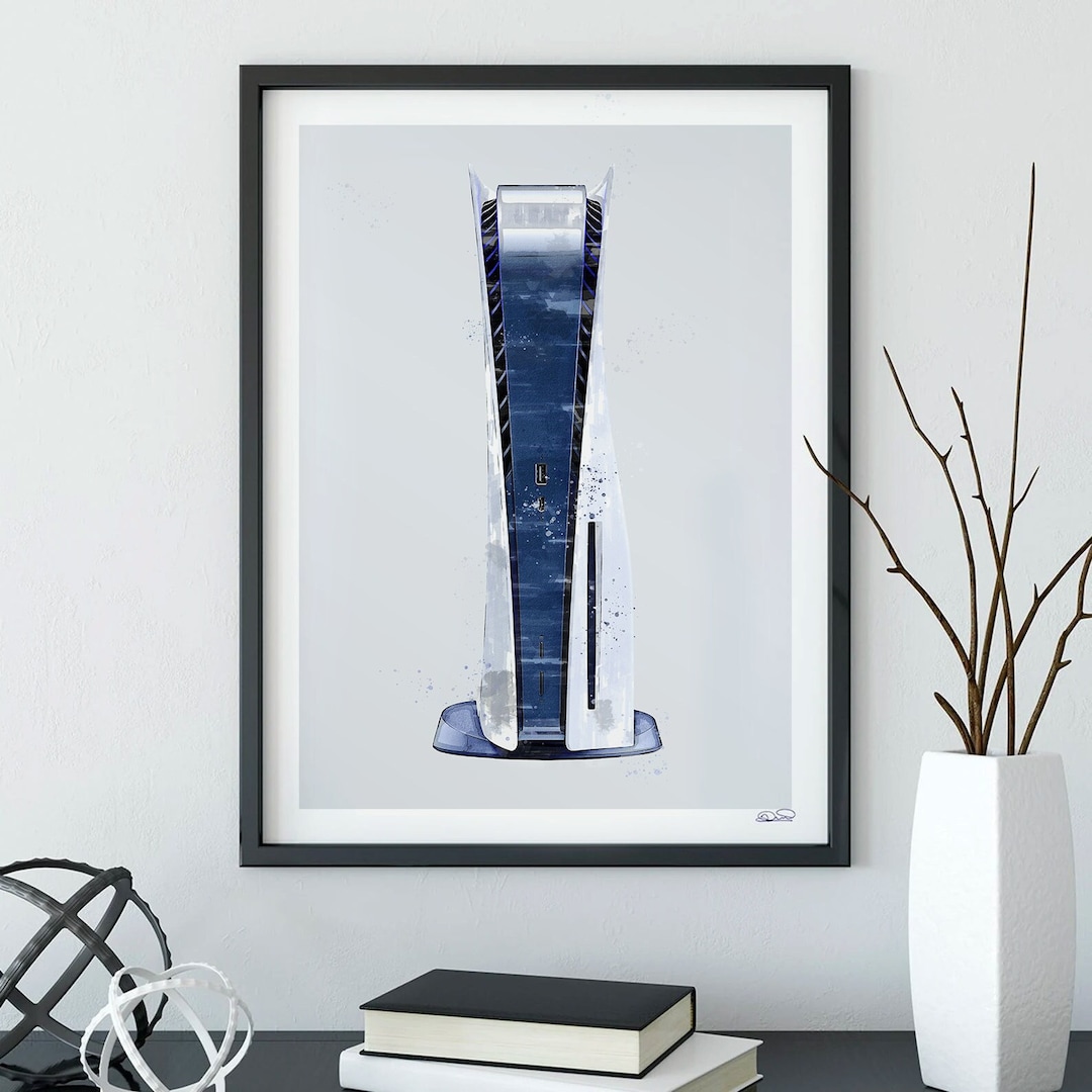 PS5 Playstation Gaming Print - Etsy