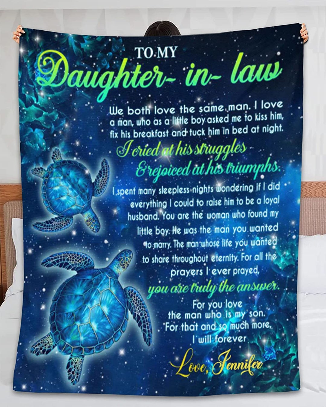 Personalized To Daughter In Law Blanket From Mother In Law Sea Etsy personalized-to-daughter-in-law-blanket-from-mother-in-law-sea-etsy