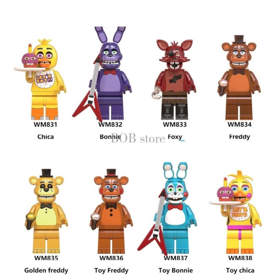Fnaf Five Nights At Freddys Foxy Chica Bonnie Springtrap Etsy Canada