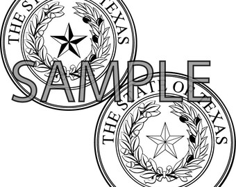 Seal of the State | Etsy