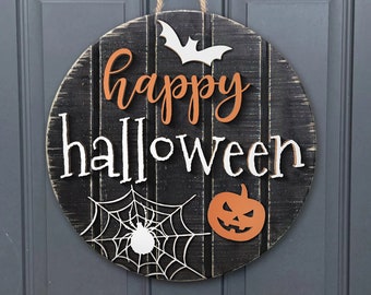 Pumpkin Front Door Sign - Etsy