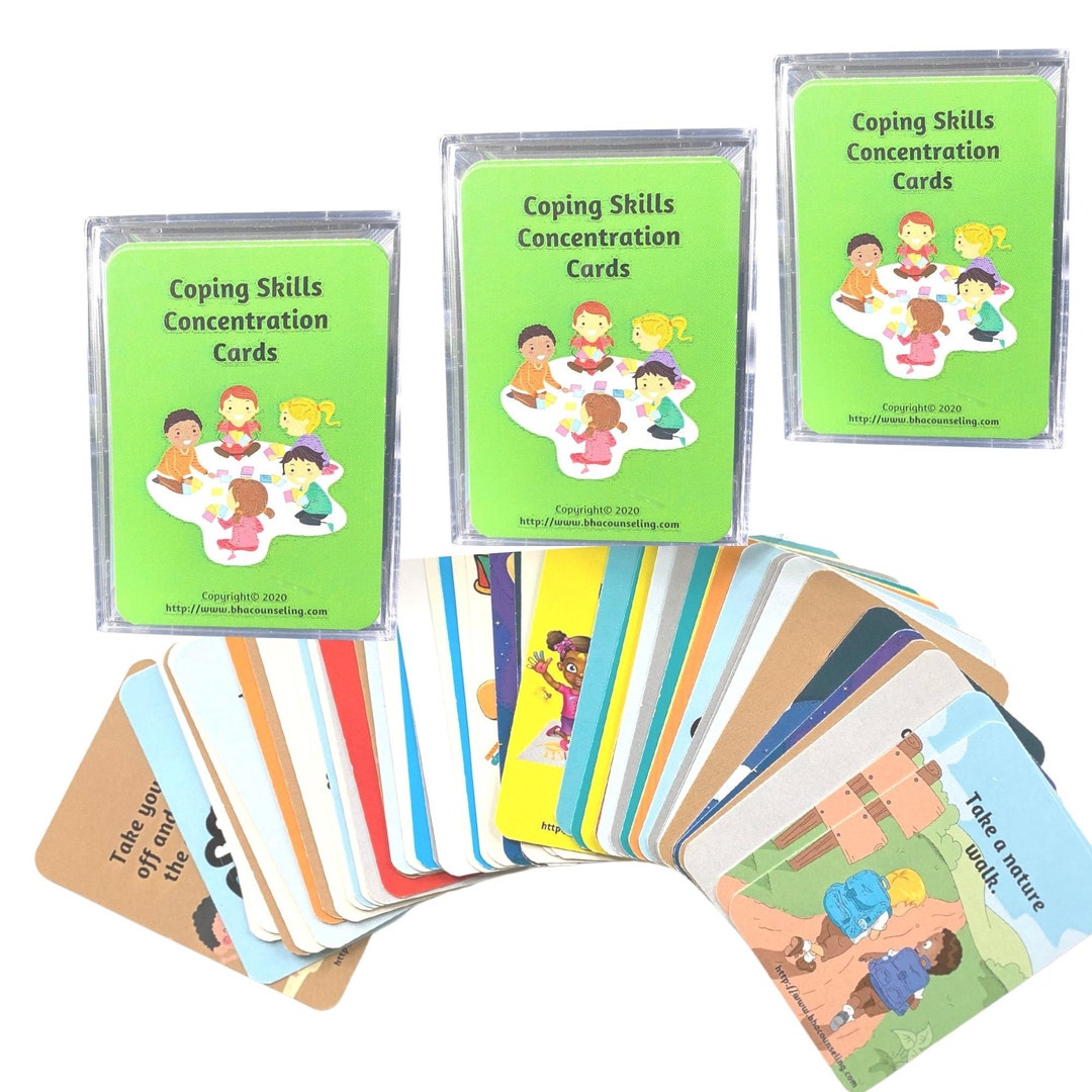 Coping Skills Card Game - Etsy