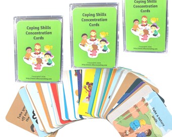 Coping Skills Game - Etsy