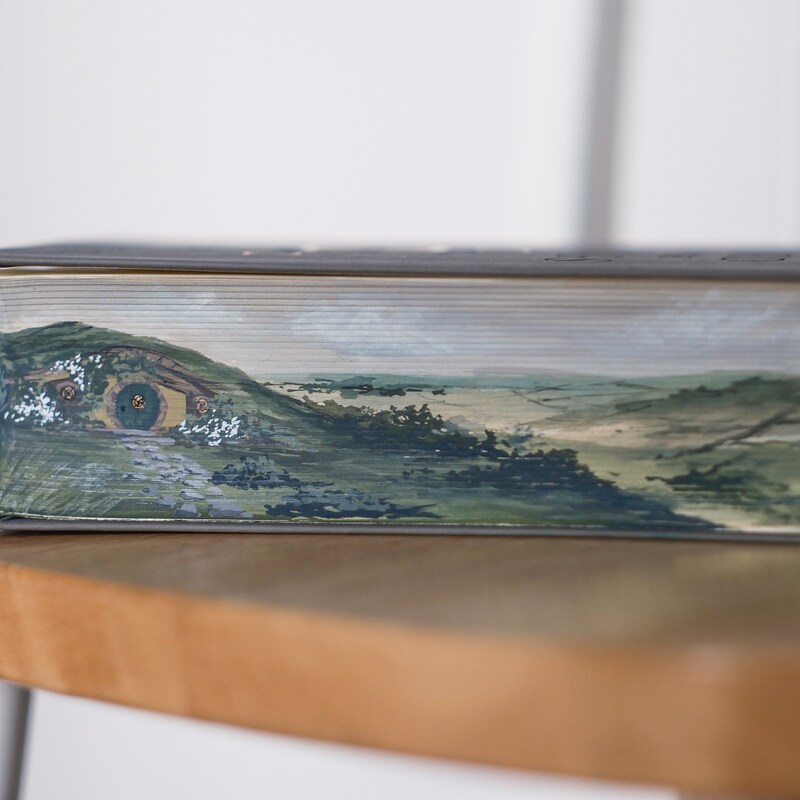 Hand Painted Book - Etsy