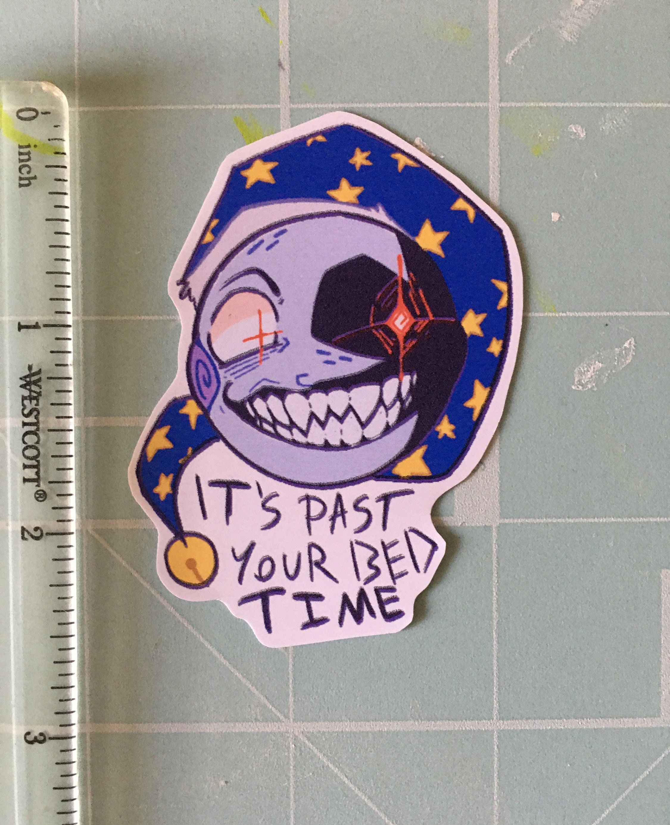 Moondrop Sticker Security Breach Five Night at | Etsy