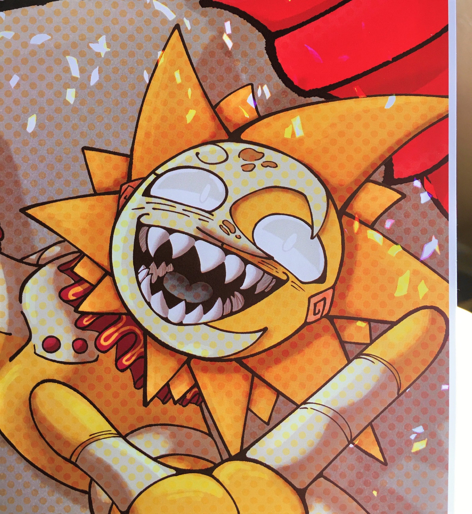 Sundrop Art Mini Poster FNAF Security Breach Five Nights - Etsy UK