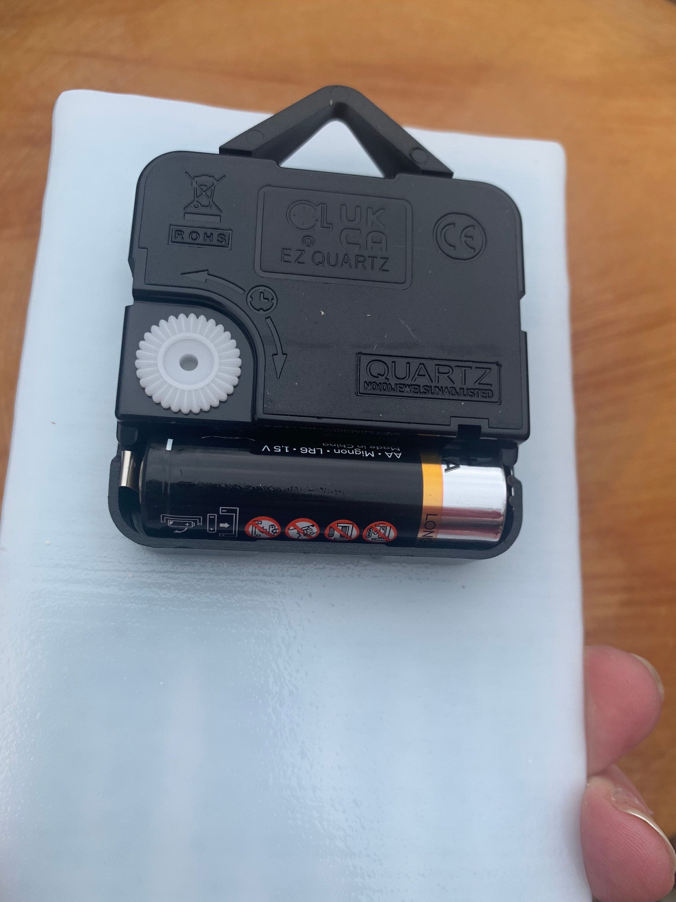 Fused Glass Blue Drip Clock - Etsy