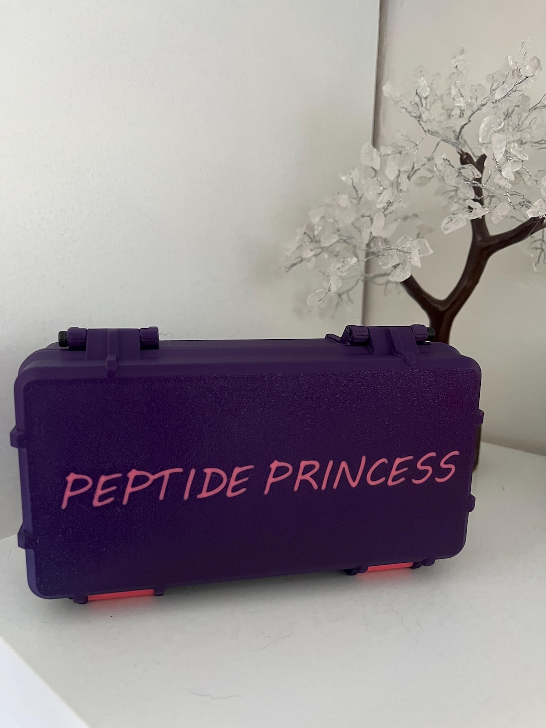 Peptide Storage Case. Holds Both Sizes of Vials and Supplies. Peptide ...