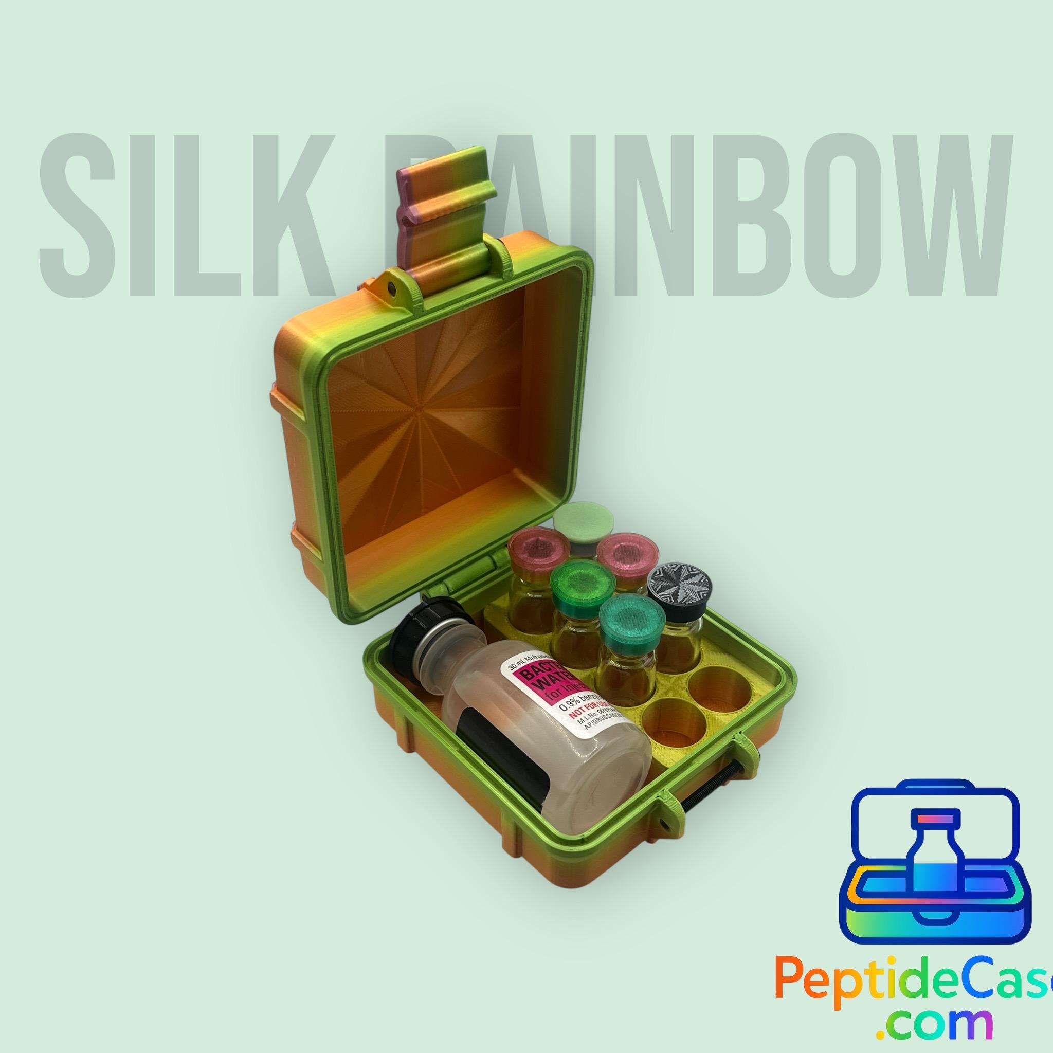 2-3ml Vial + Bac Water GLP1 Peptide Storage Box. Store Sema, Tirz, Reta ...