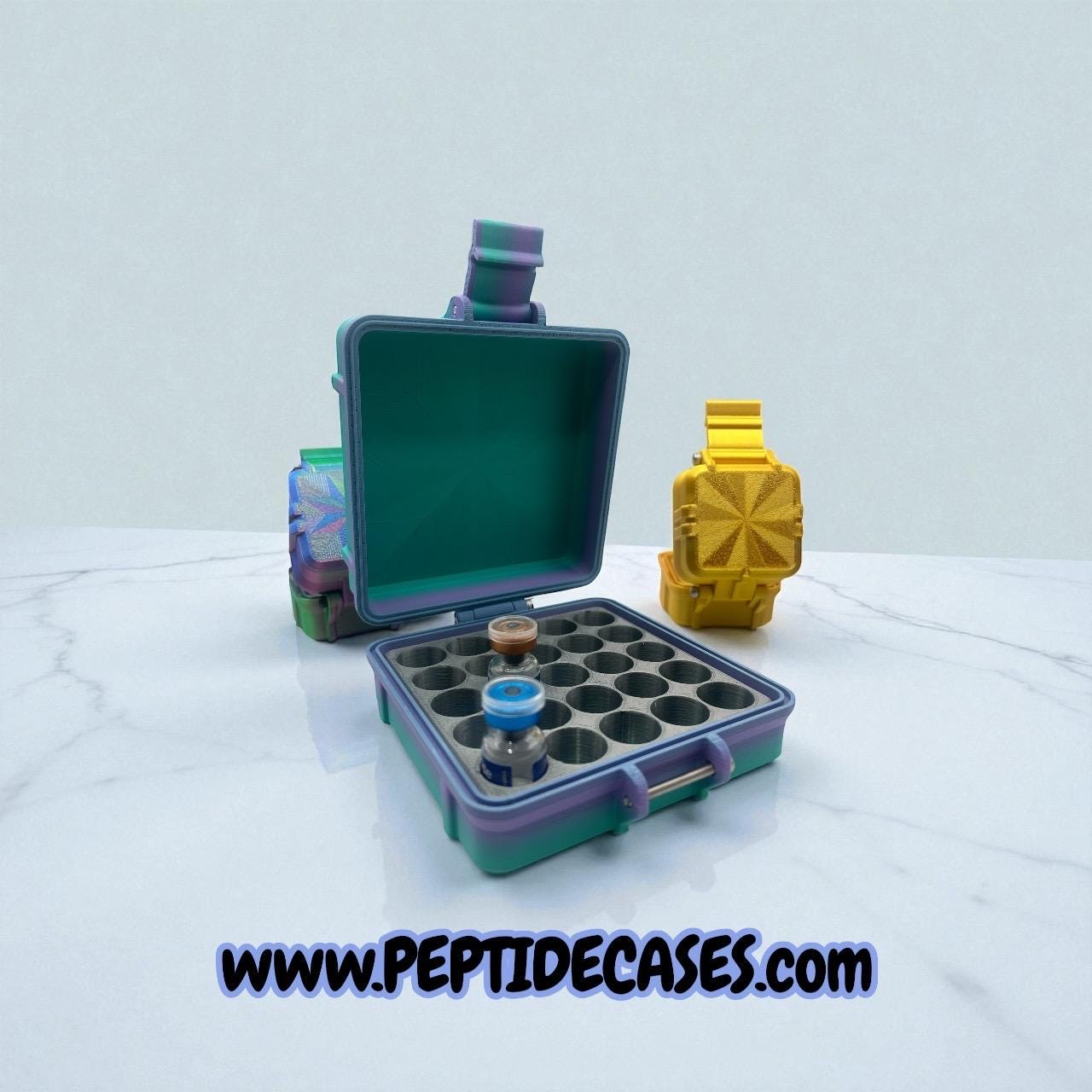 Peptide Storage Box, Multiple Sizes and Colors Available. 17mm (3ml ...