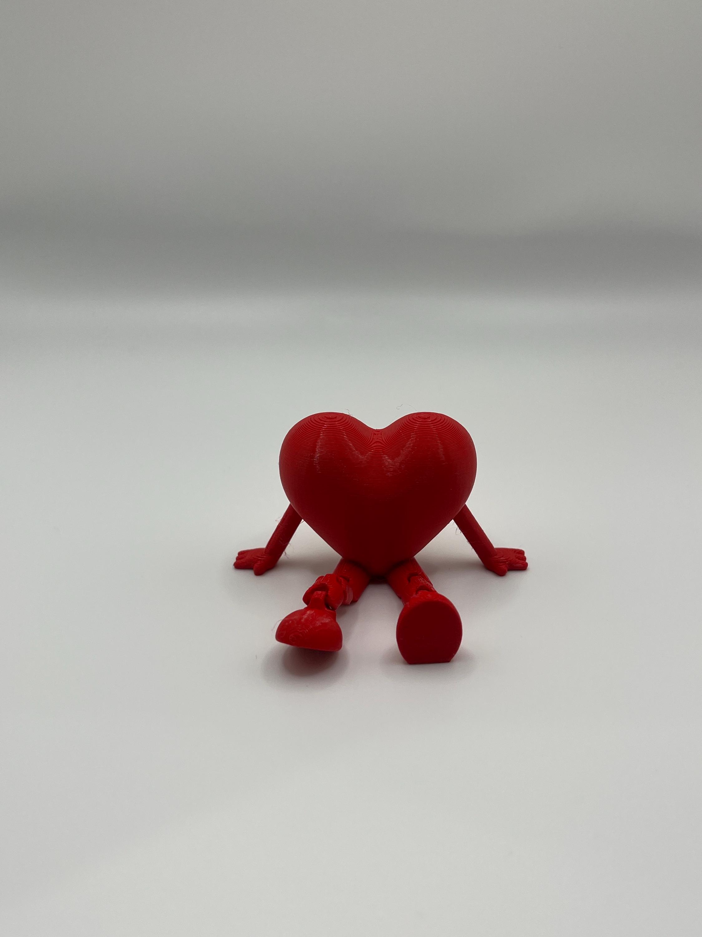Articulated Heart | Heart Fidget Toy | Mini Fidget Toy | 3D Valentine's ...