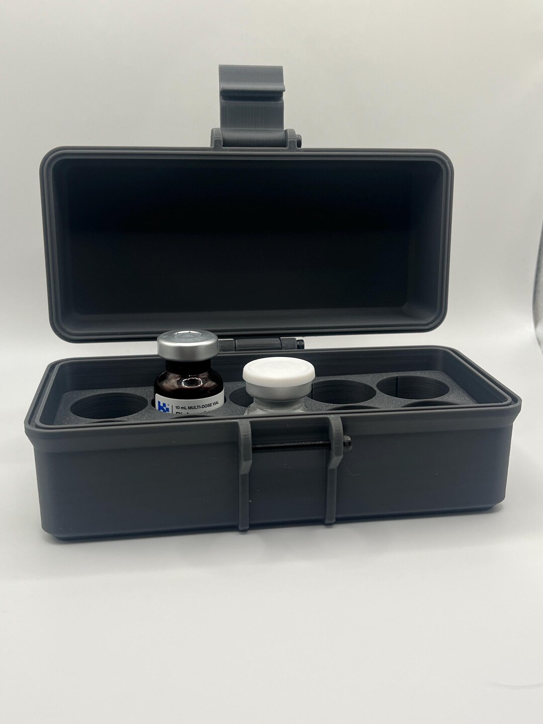 Peptide Storage Box, the Monster Box. Holds 10 Large Vials 25x55mm ...