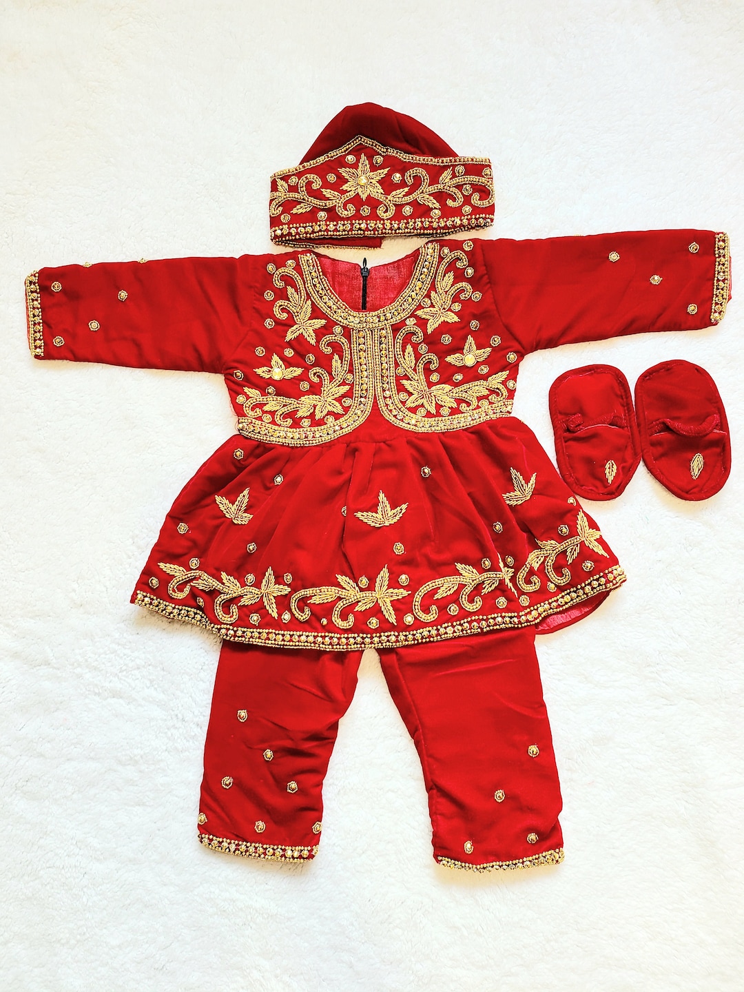 Nepali Pasni Dress for Baby Girl/baby Weaning Ceremony /rice Feeding ...