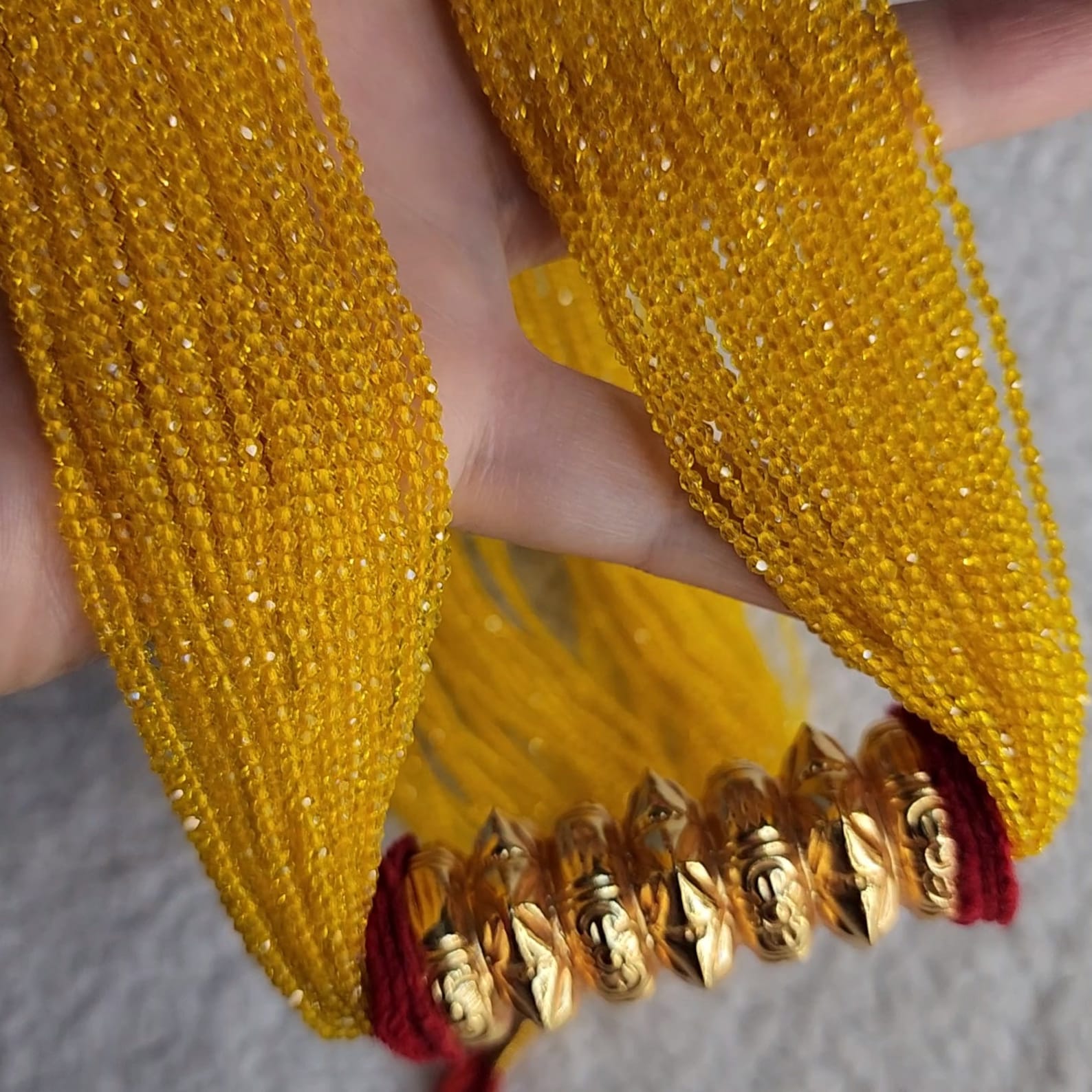 Women's Nepali Maili Tilhari Hydro Pote(red/green/yellow) - Etsy