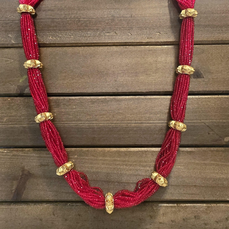 Women's Nepali Naugedi Hydro Pote(red/green) - Etsy