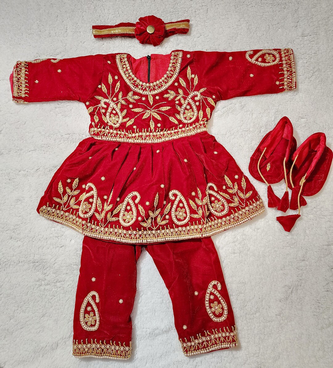 Nepali Pasni Dress for Baby Girl/baby Weaning Ceremony /rice Feeding ...