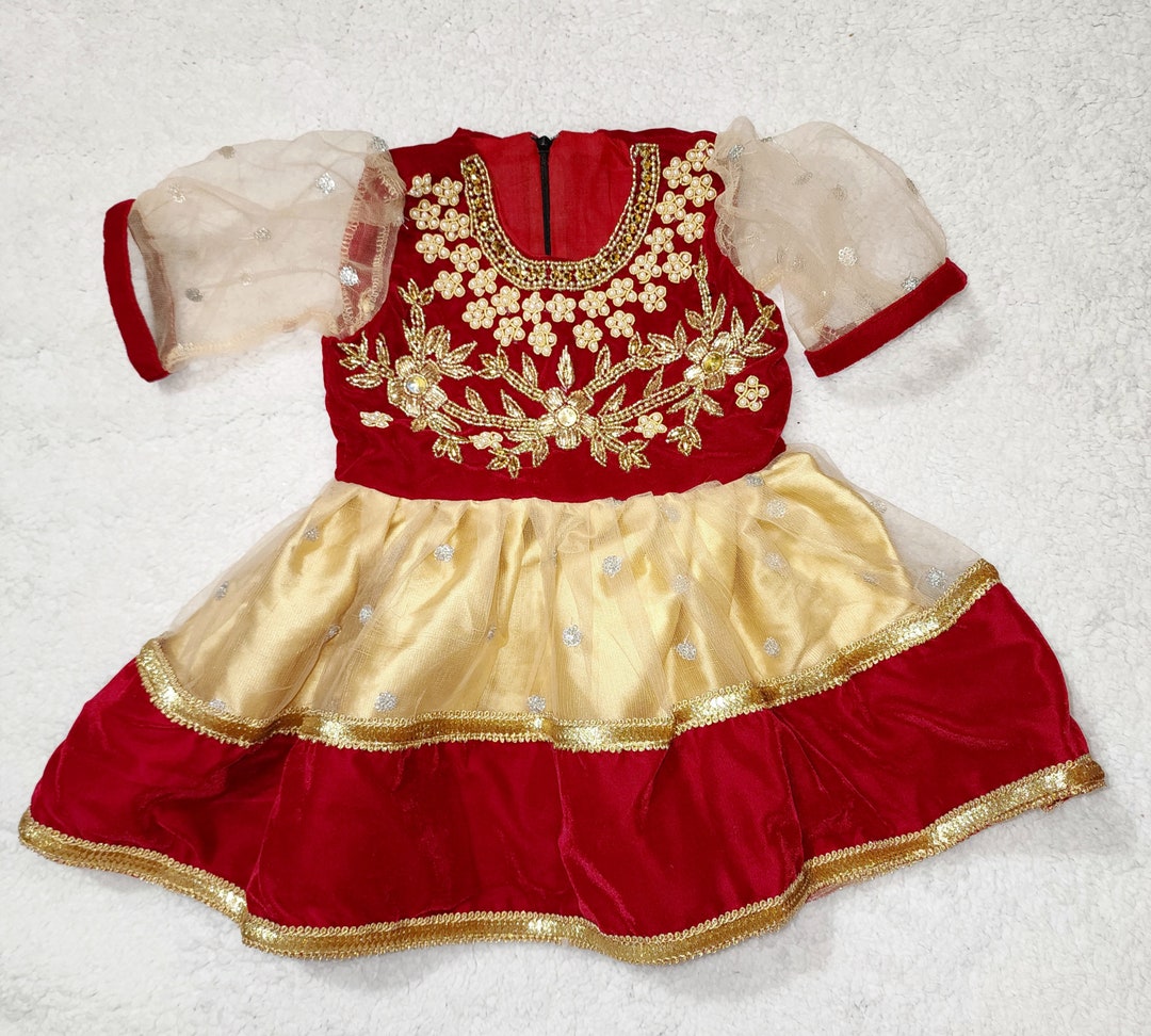 Nepali Pasni Dress for Baby Girl/baby Weaning Ceremony /rice Feeding ...