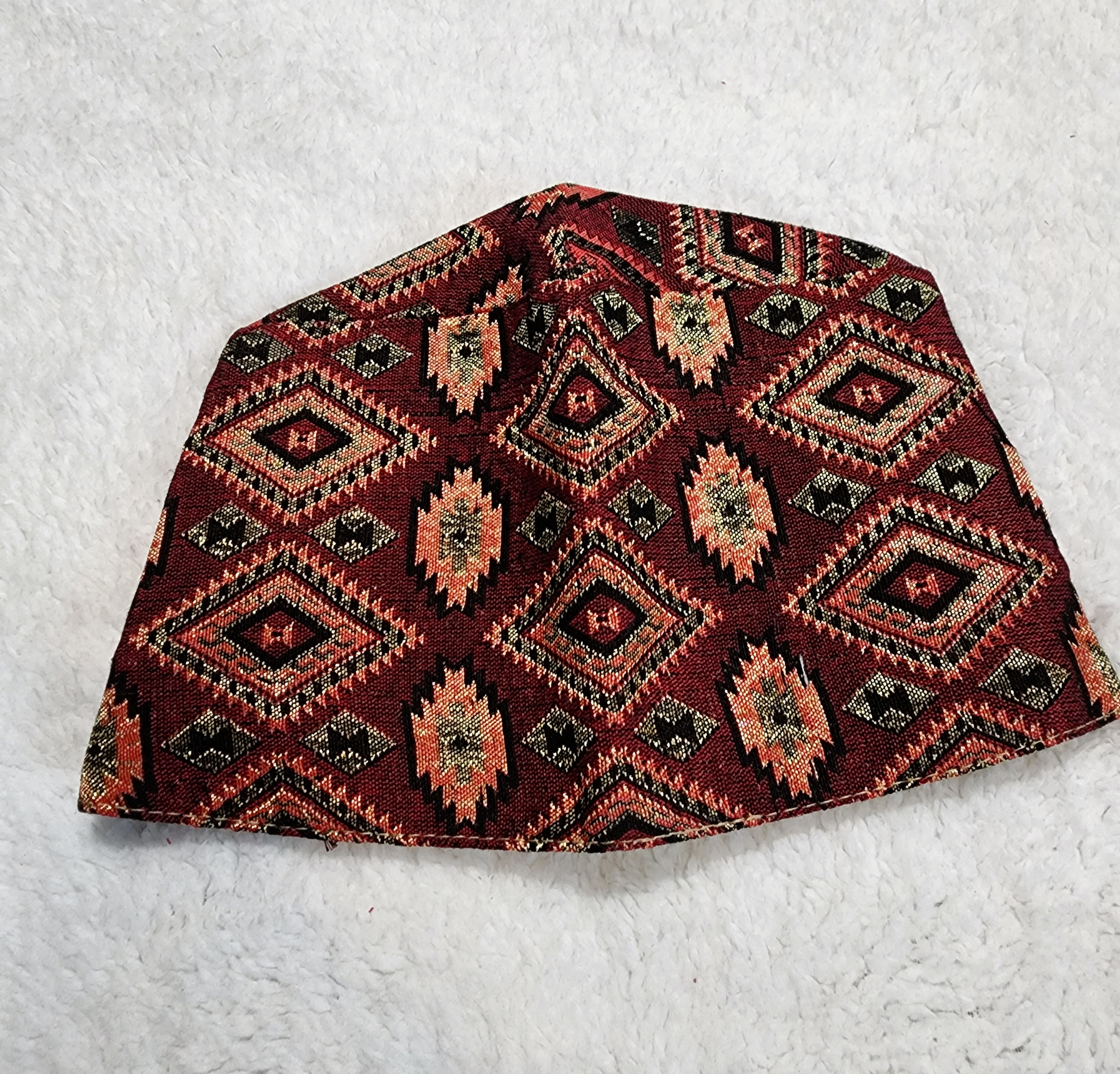 Nepali Dhaka Topi - Palpali Dhaka Topi With Signature Pin Nepal and ...