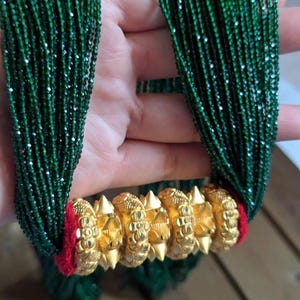 Women's Nepali Maili Tilhari Hydro Pote(red/green/yellow) - Etsy