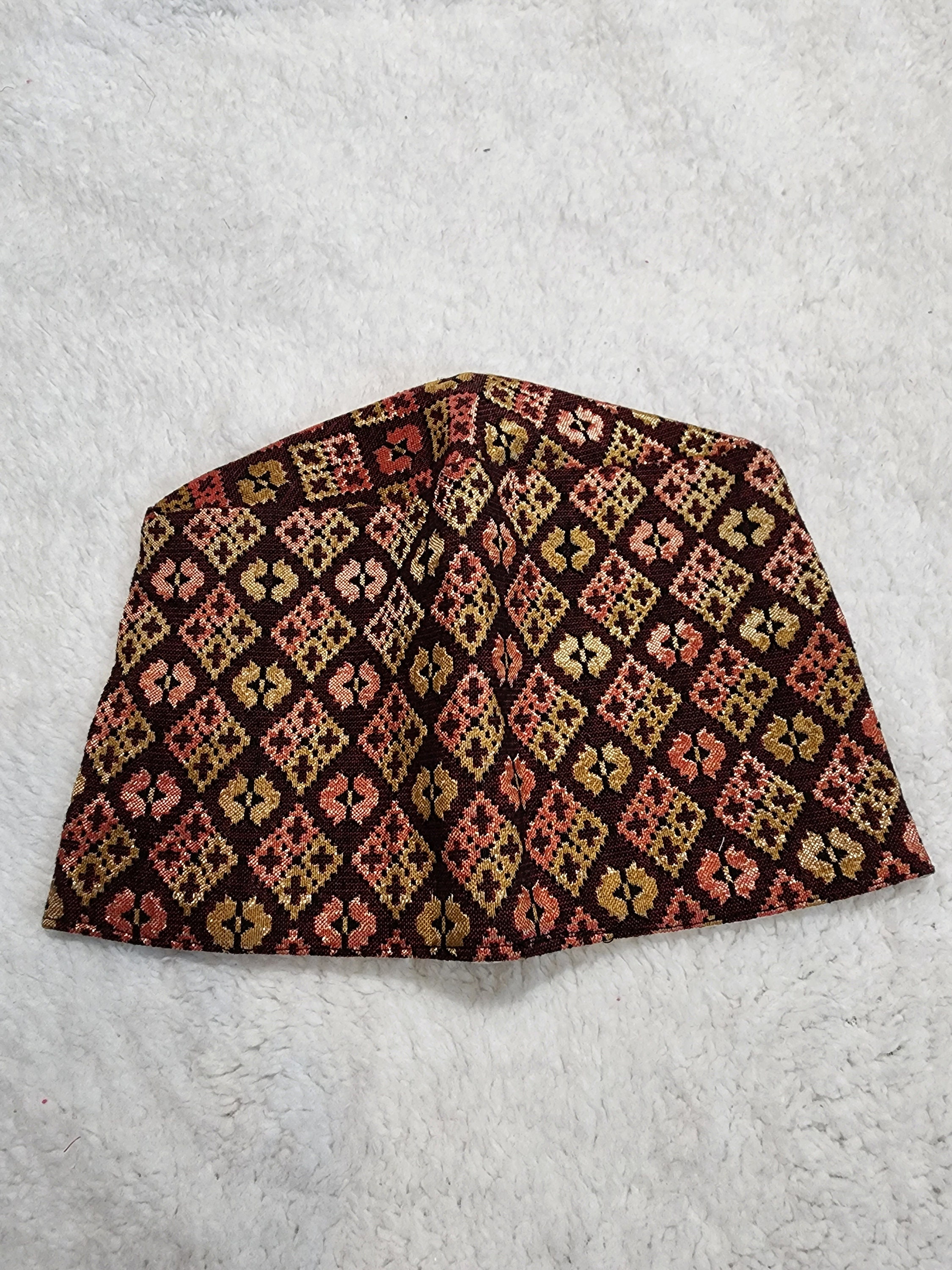 Nepali Dhaka Topi Palpali Dhaka Topi With Signature Pin Nepal and ...