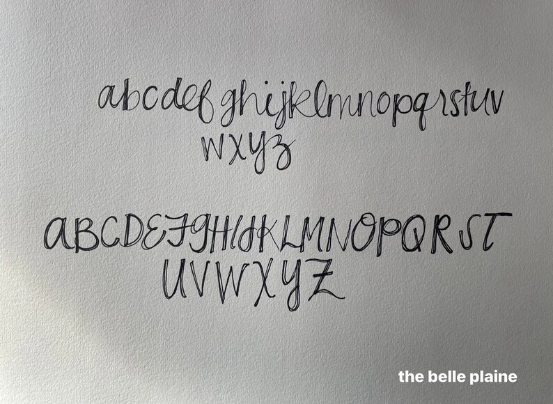 6pk Handwritten Envelopes custom - Etsy