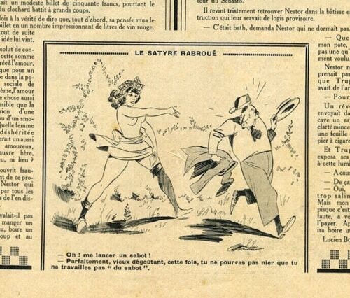 Rare Paris Magazine SANS GENE 762 Sept 1934 Parisan Humor Satire ...