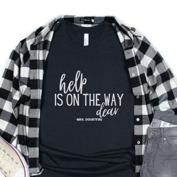 Help is on the Way Dear Badge Reel - Etsy
