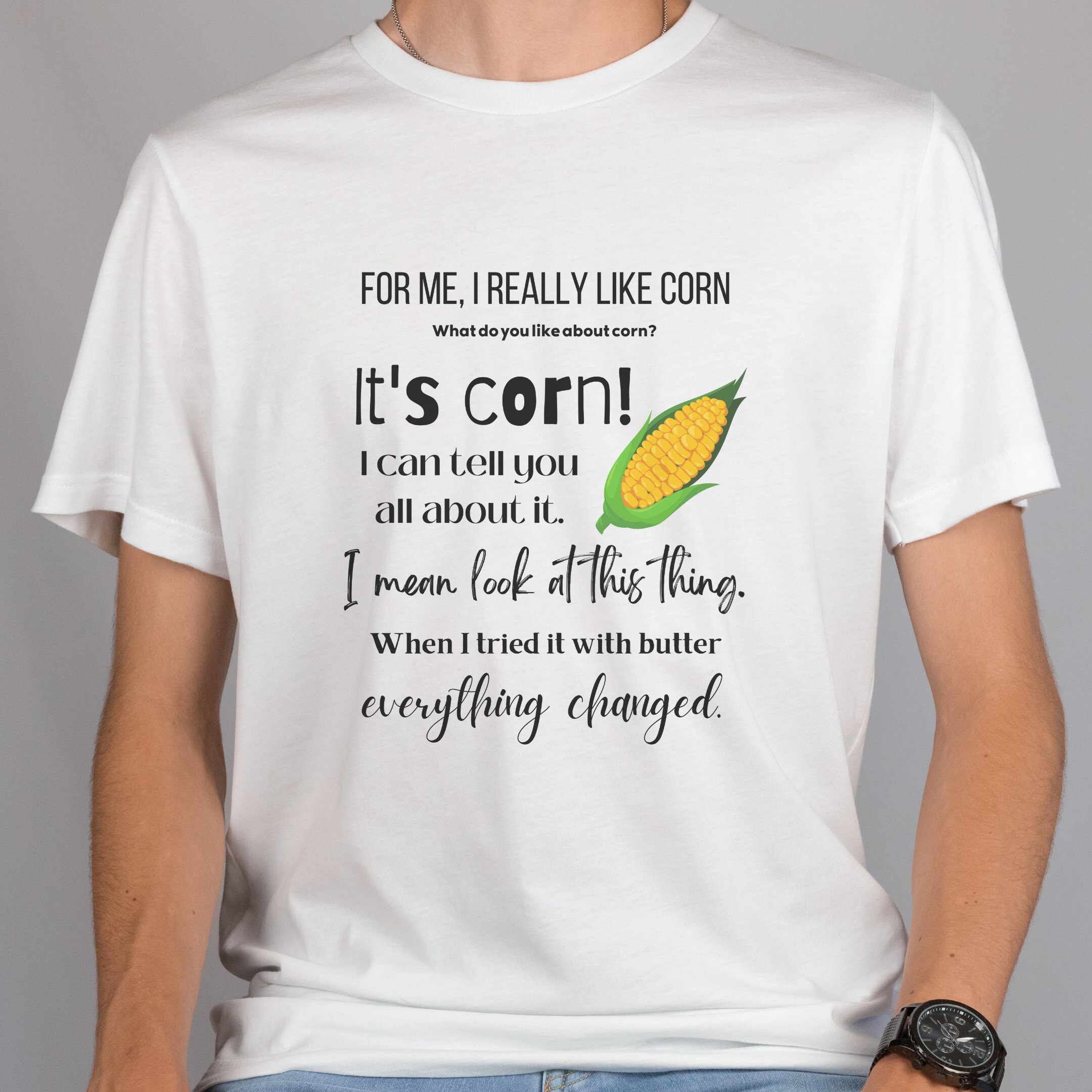 It's Corn Shirt, Tiktok Corn Shirt, Funny Corn Tee, Farm Shirt, Corn on ...