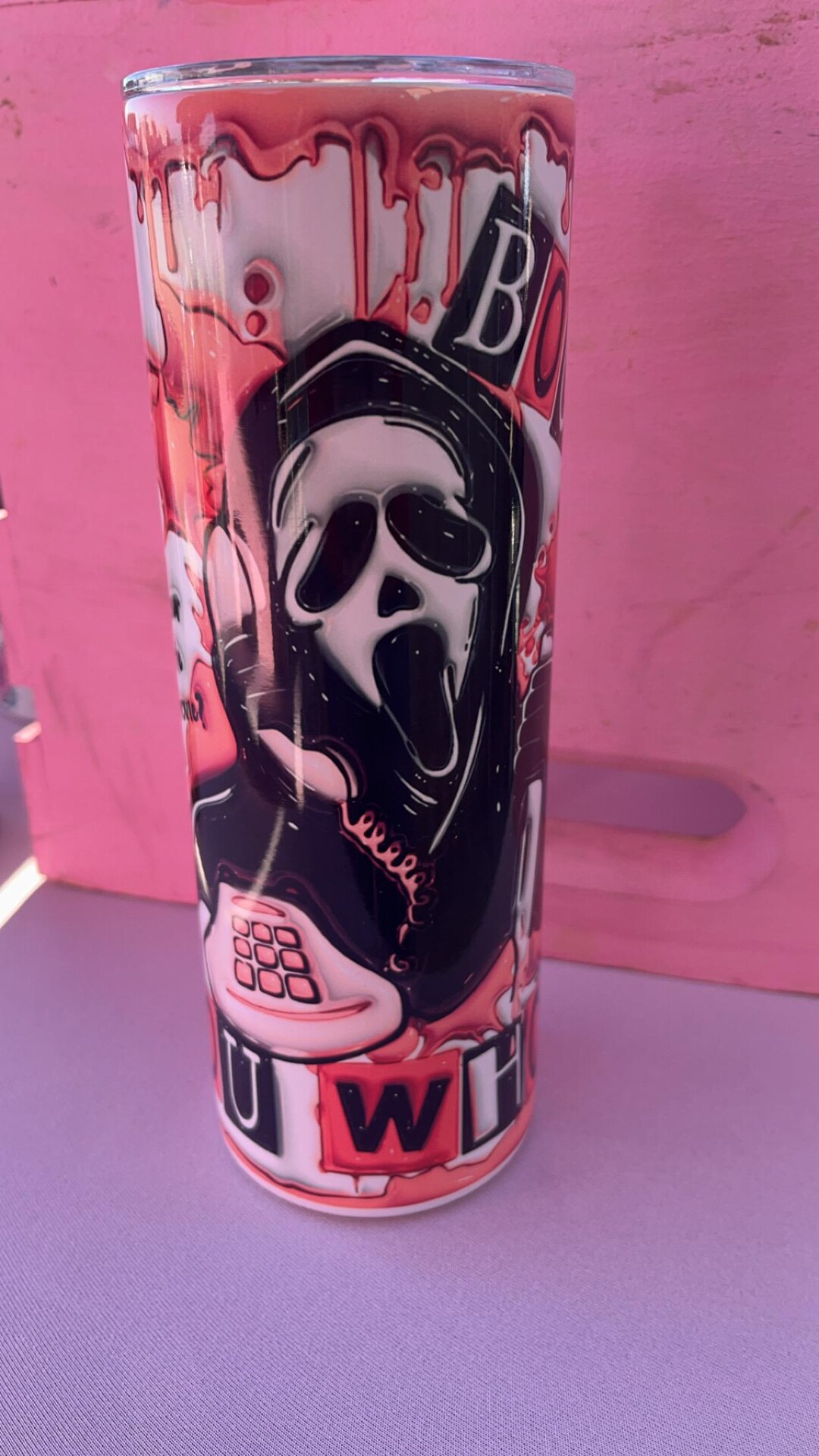 Ghostface Tumbler - Etsy