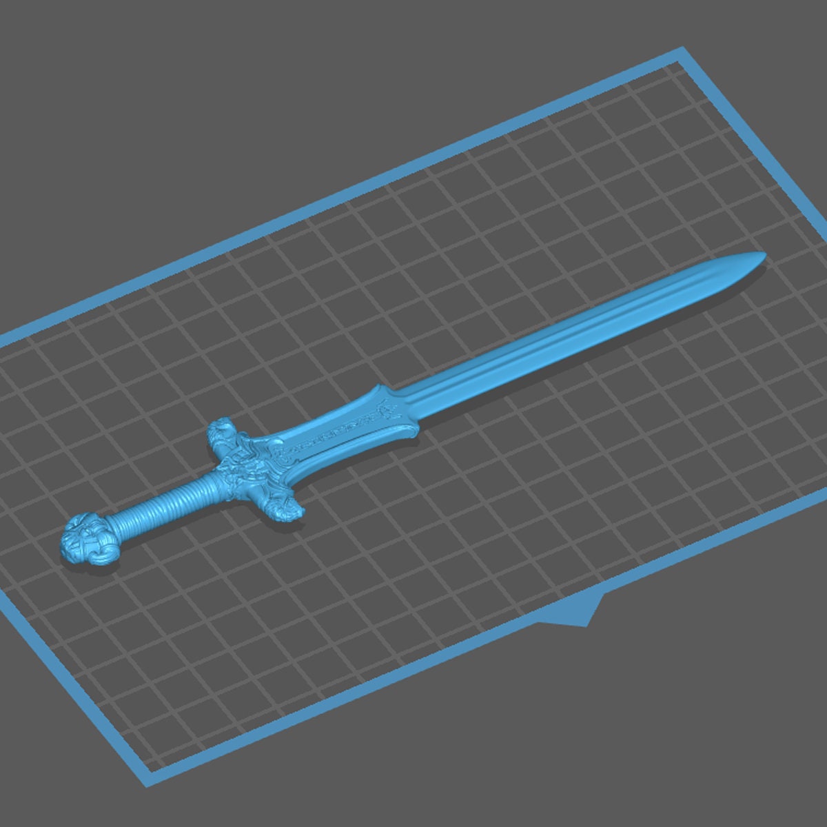 STL Files for 3D Printing Conan's Atlantean Sword With Support - Etsy