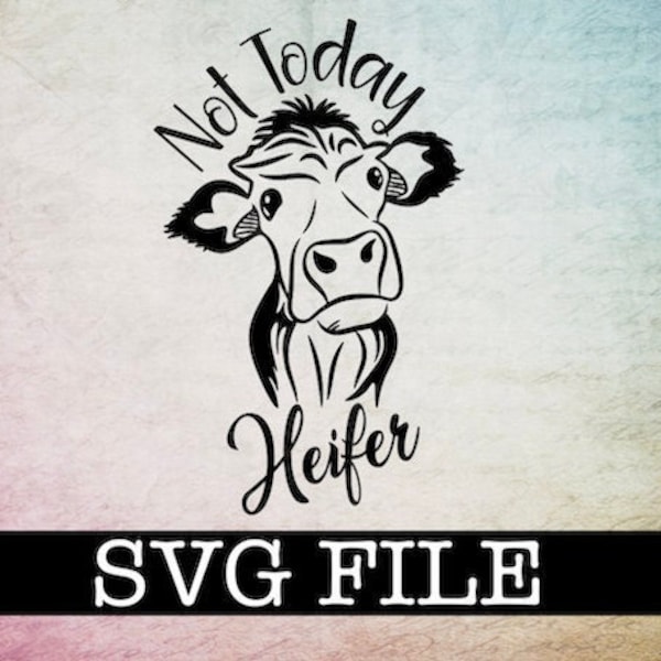 Heifer Svg - Etsy