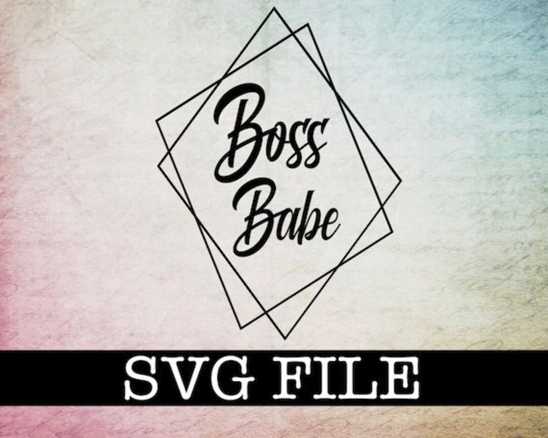 Boss Babe SVG - Etsy