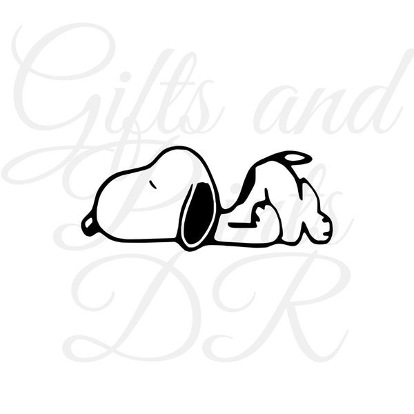 Snoopy Car Decal - Etsy