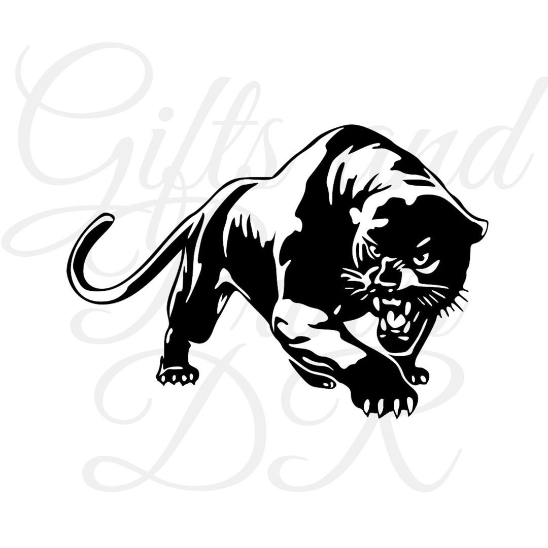 Panther Decal Panther Car Sticker Panther for Car Wild Car - Etsy