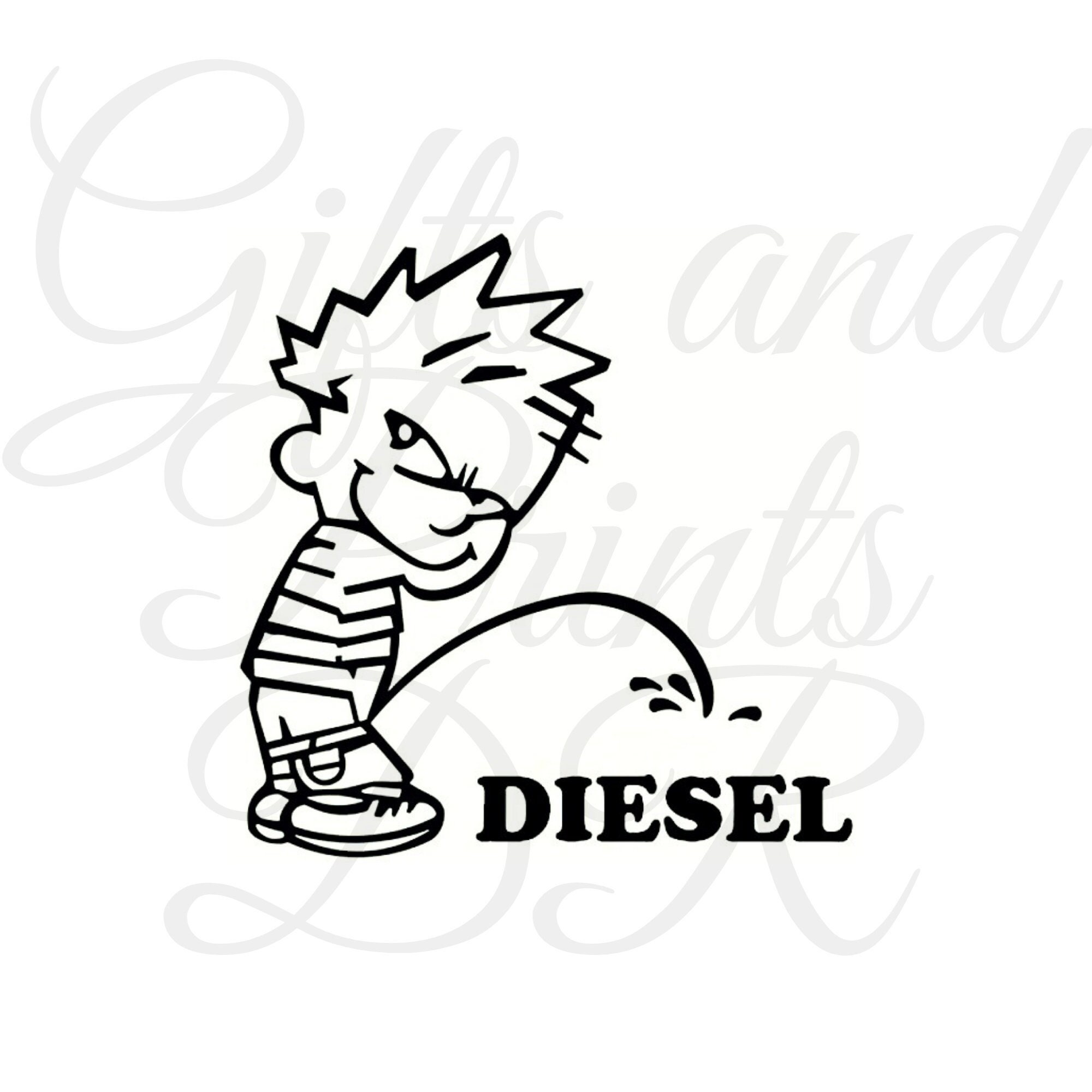 Funny Diesel Stickers