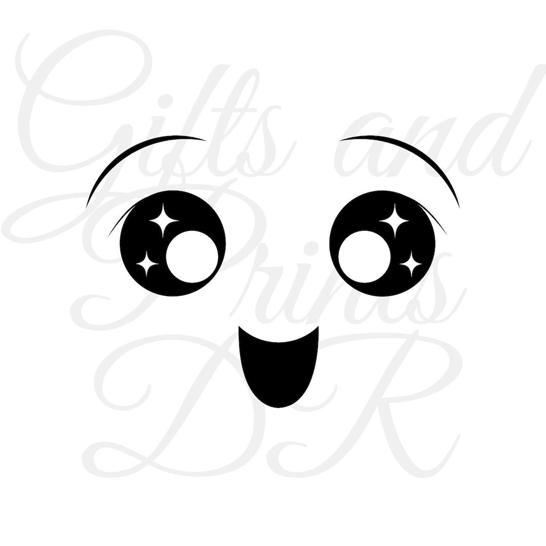 Cute Eyes Stickers Set of 2 Shining Eyes Sticker Set of 2 - Etsy Australia