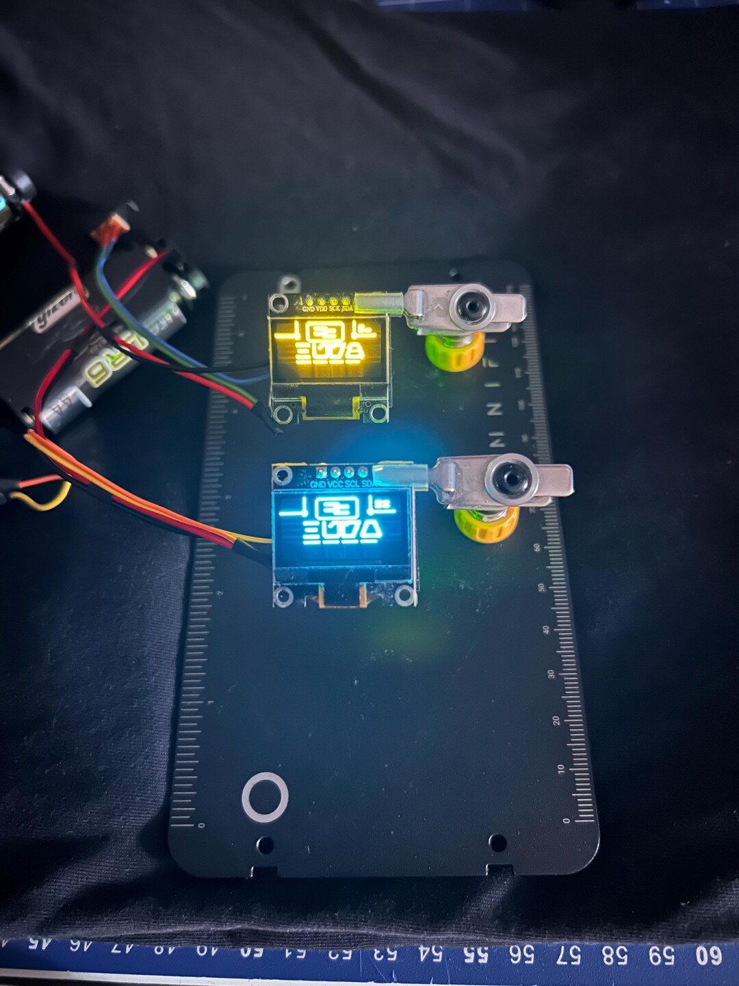 PRO SERIES - DECRYPT Style Custom Display for Star Wars Props (yellow ...